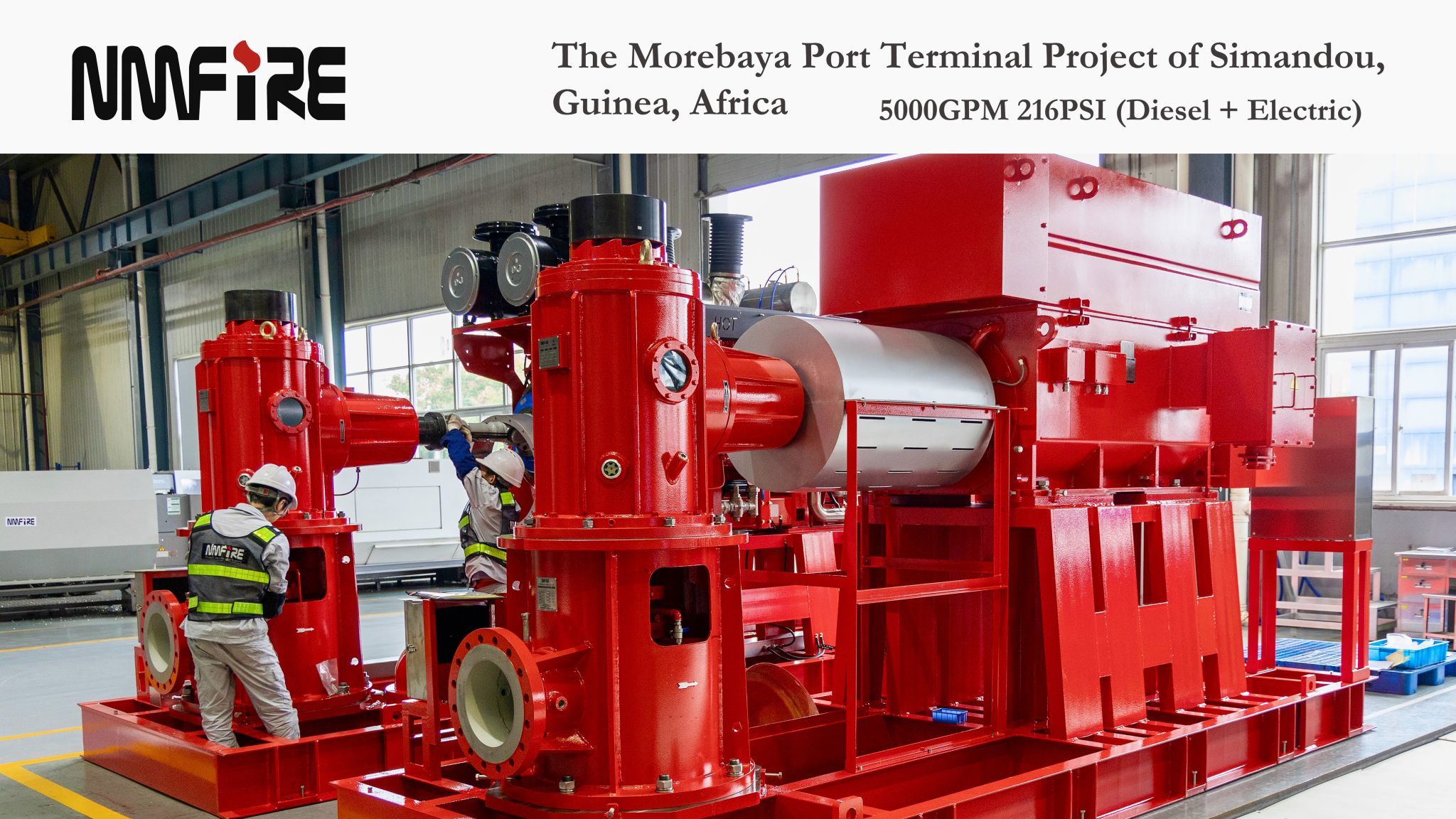 5000 GPM UL/FM Vertical Turbine Sea Water Application Fire Pumps