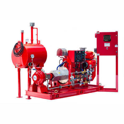 750 GPM End Suction Centrifugal Pump Set / 142 PSI Eaton Controller ...