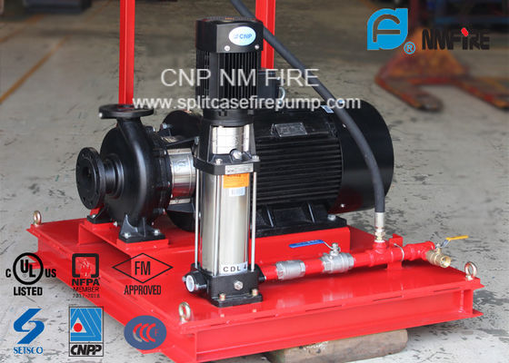 Electric Submersible Jockey Pump , Multistage Fire Pump Stainless Steel ...