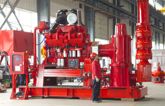 NFPA 20 Standard Fire Fighting Water Pump , Electric Motor Driver ...