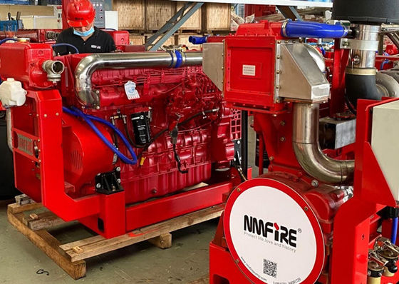 NM Fire Non-listed Fire Pump Diesel Engine Datasheet of NM4-90-N NFPA 20