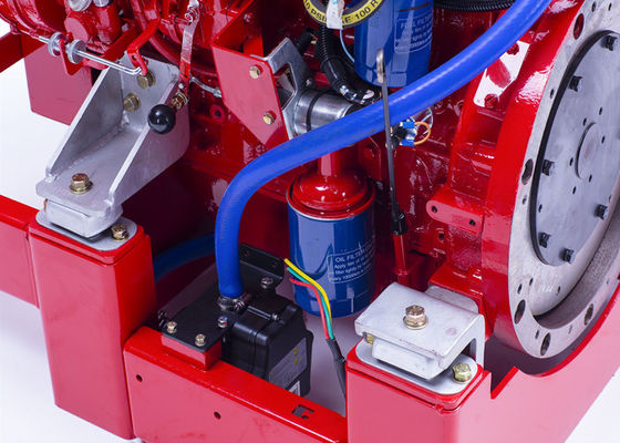 163KW 1500rpm Speed Diesel Engine For Fire Fighting Pump , NFPA20 Standard