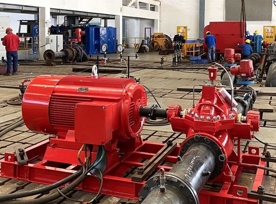 High Power Electric Fire Fighting Pump, 200 GPM 140PSI UL FM Fire Pump