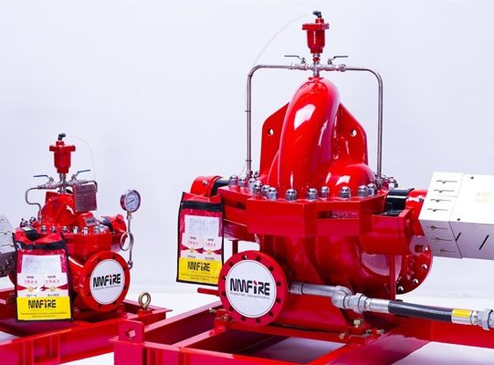 FM Approved Ductile Cast Iron Split Case Fire Pump 1500 GPM / 170 PSI