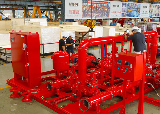 Enclosed Packaged Skid Mounted Fire Pump