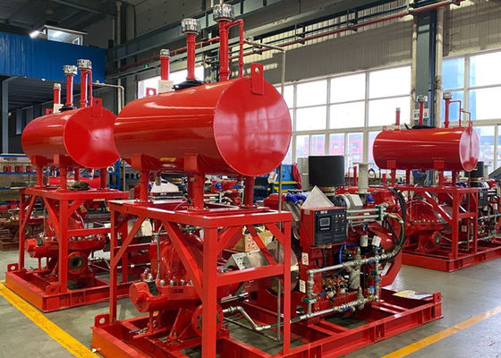 UL FM Approved Horizontal Split Case Fire Pump 500 GPM / 312 Feet Head ...