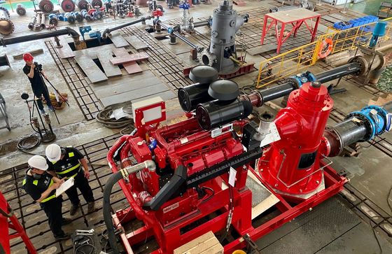 UL FM NFPA20 120PSI Head Vertical Turbine Fire Pump 750GPM