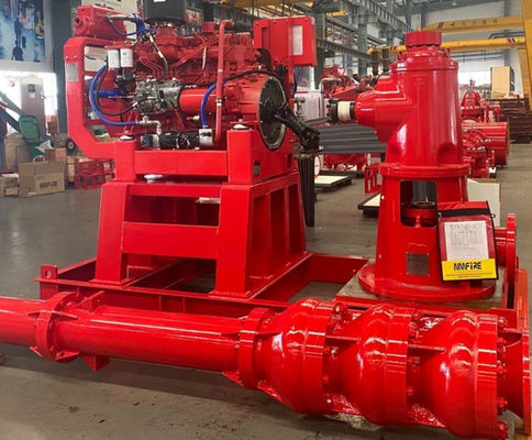 Firefighting System Diesel Engine Driven Fire Pump For Water Use 400GPM ...