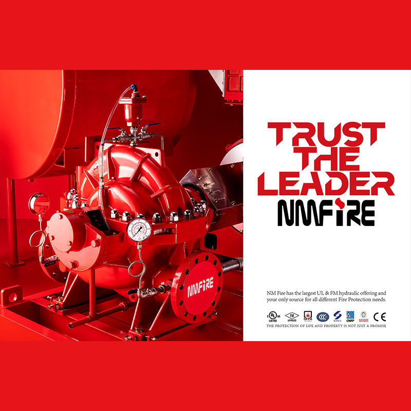 2500GPM 44-67m 62-95psi NMFIRE SCF200-150-370 Electric Motor Fire Pump ...
