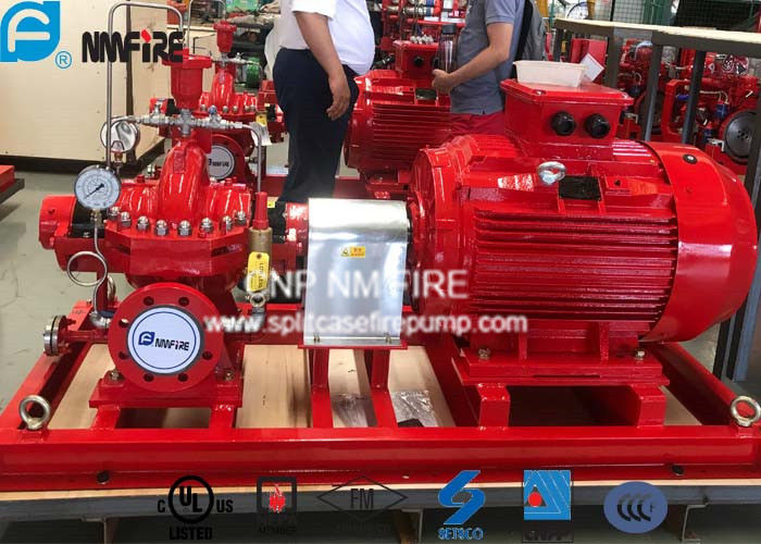 UL Listed Fire Fighting Pump Set With Electric Motor Driven 2000GPM ...