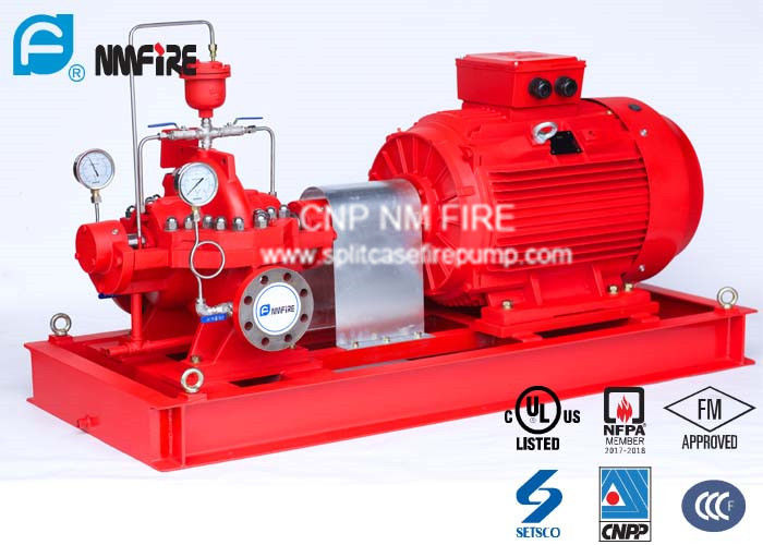 Horizontal Electric Motor Driven Centrifugal Pump 750GPM With 143KW Max ...
