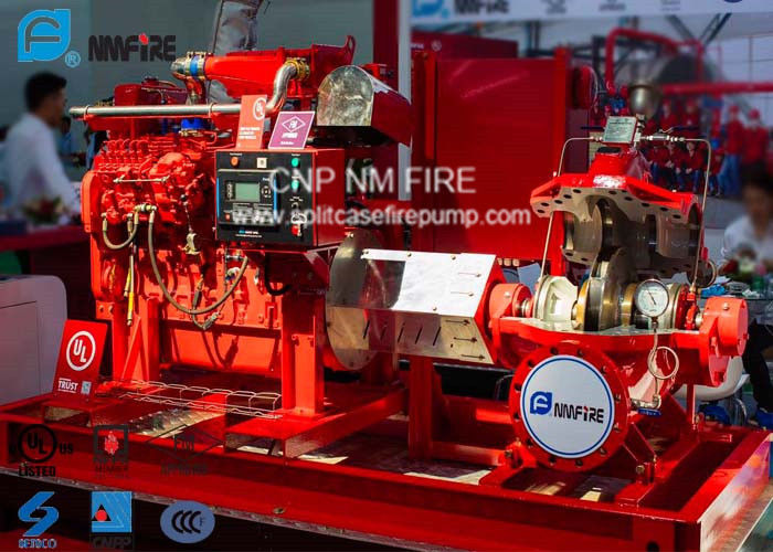 1250GPM @ 120PSI Diesel Engine Drive Fire Pump With Horizontal ...