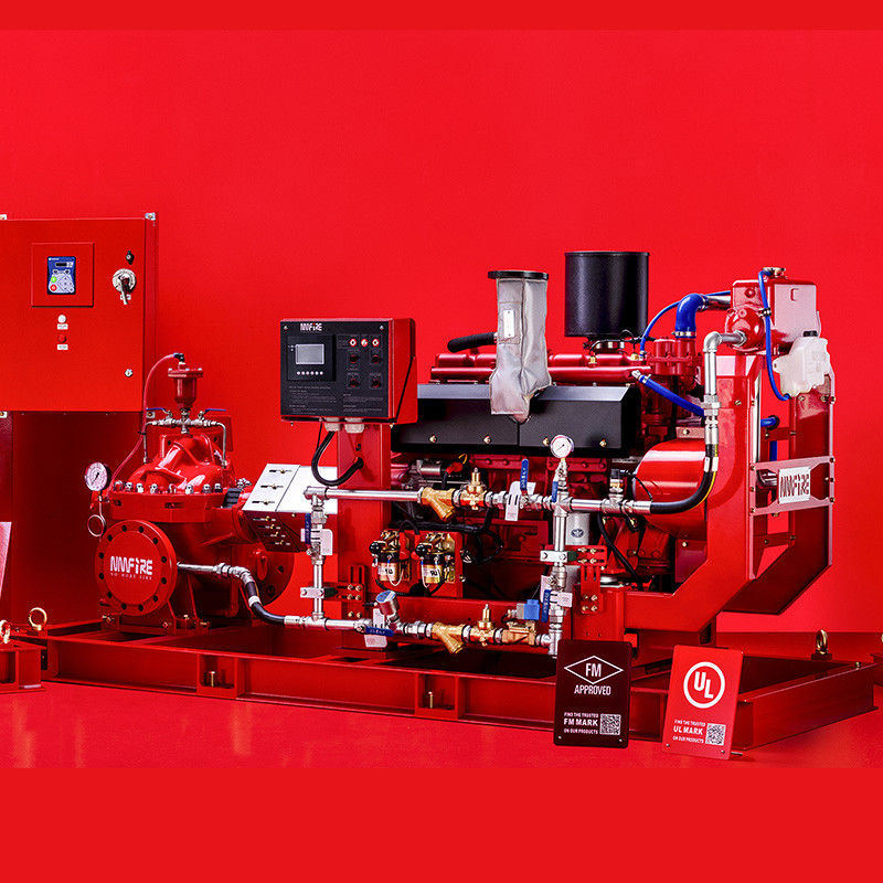 Split Case Fire Pump With Tonatech Controller Centrifugal Fire Pump UL ...