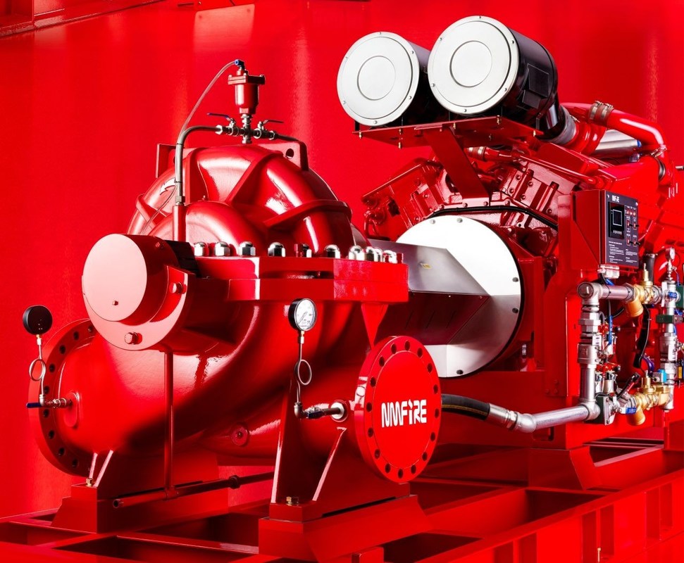 SCF300-250-500 Powerful Diesel Engine Fire Pump With 5000gpm Flow ...