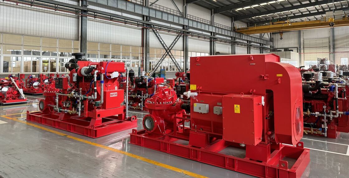 SCF200-150-640 Diesel Engine Driven Split Case Fire Pump 3000 GPM | UL ...