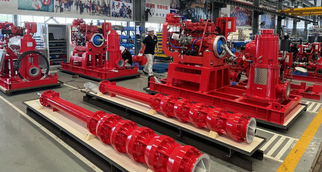150VTP230-20 Vertical Turbine Diesel Fire Pump | UL/FM/NFPA20, 50–289 ...