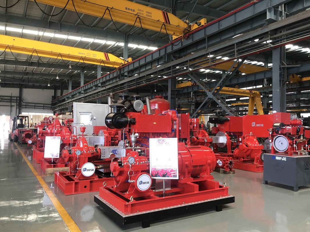 Red Fire Fighting Pump Set Diesel engine Fire Fighting Water Pump 500 ...