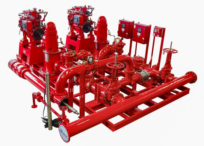 2000 GPM UL Listed Vertical Turbine Pump 2 Stages Diesel Driven Fire ...