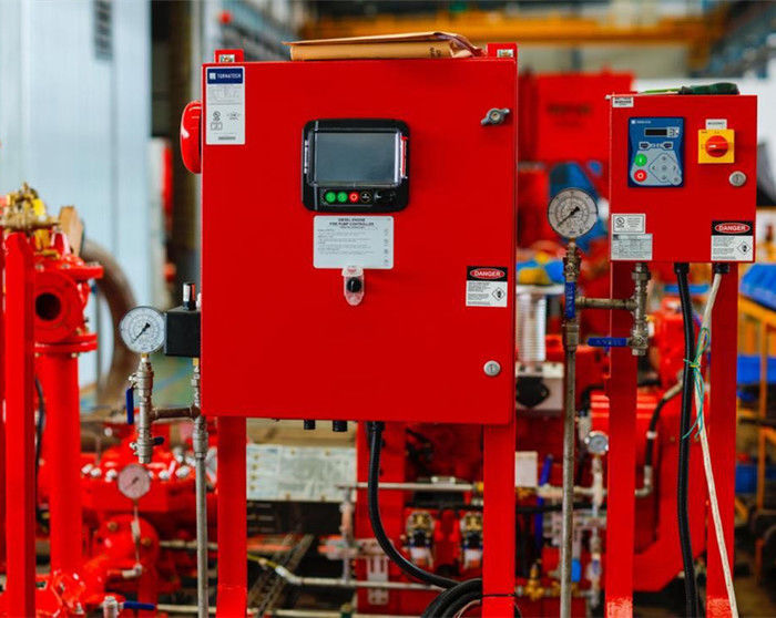UL/ FM Tornatech Fire Pump Controller for Diesel Engine Fire Fighting Pumps