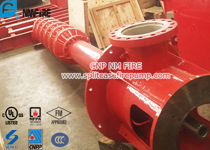 2 Stage Vertical Turbine Fire Pump / Diesel Fire Fighting Water Pump ...