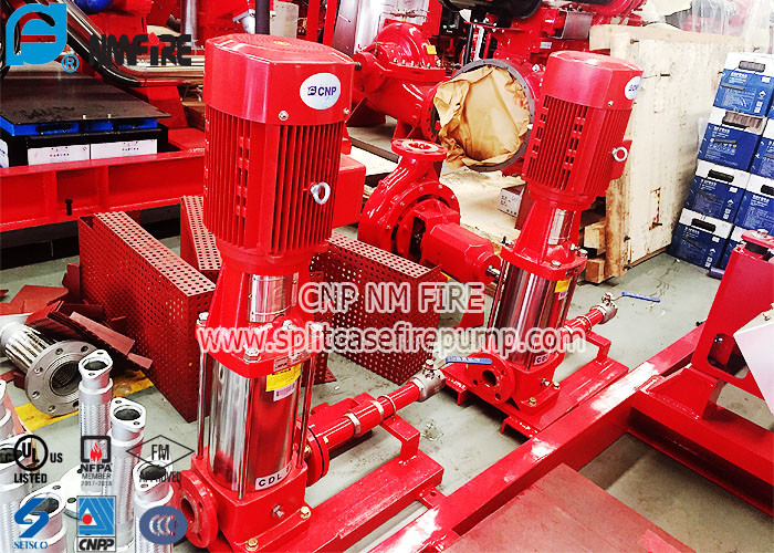 Vertical Multistage Contrifugal Jockey Pump Set With Control Panel ...