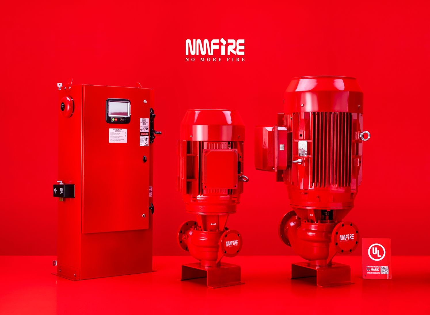 500 GPM Vertical Inline Fire Pump Assembly NFPA 20 Fire Pump Package