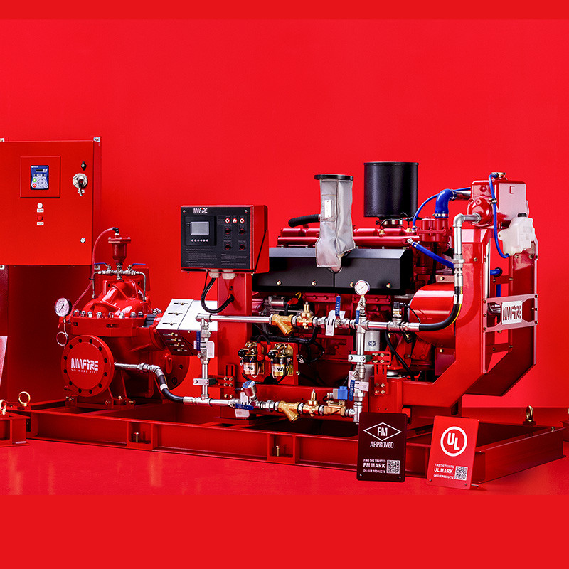 Split Case Fire Pump With Tonatech Controller Centrifugal Fire Pump UL ...