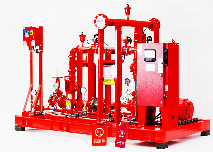 NMFIRE 750 GPM Skid Mouted Fire Pump Package End Suction EDJ Fire Pump ...