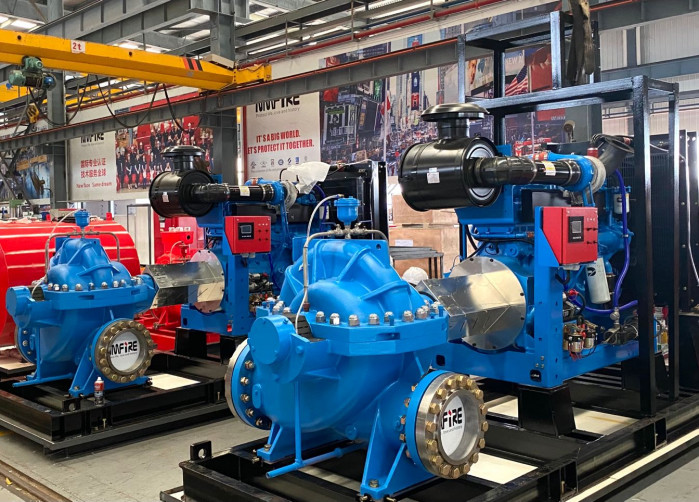 Diesel Engine Driven Emergency Fire Pump Centrifugal For Terminals ...