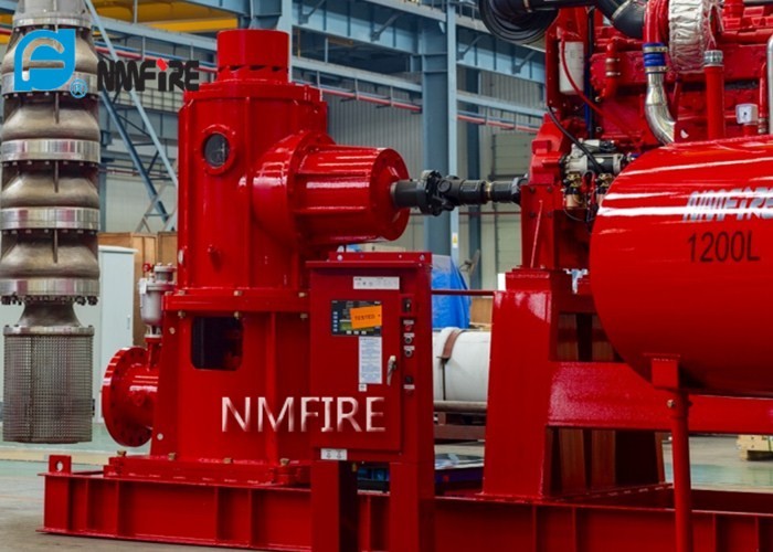 UL Listed Vertical Turbine Fire Pump For Pipelines Bureaus 2000 Gpm ...