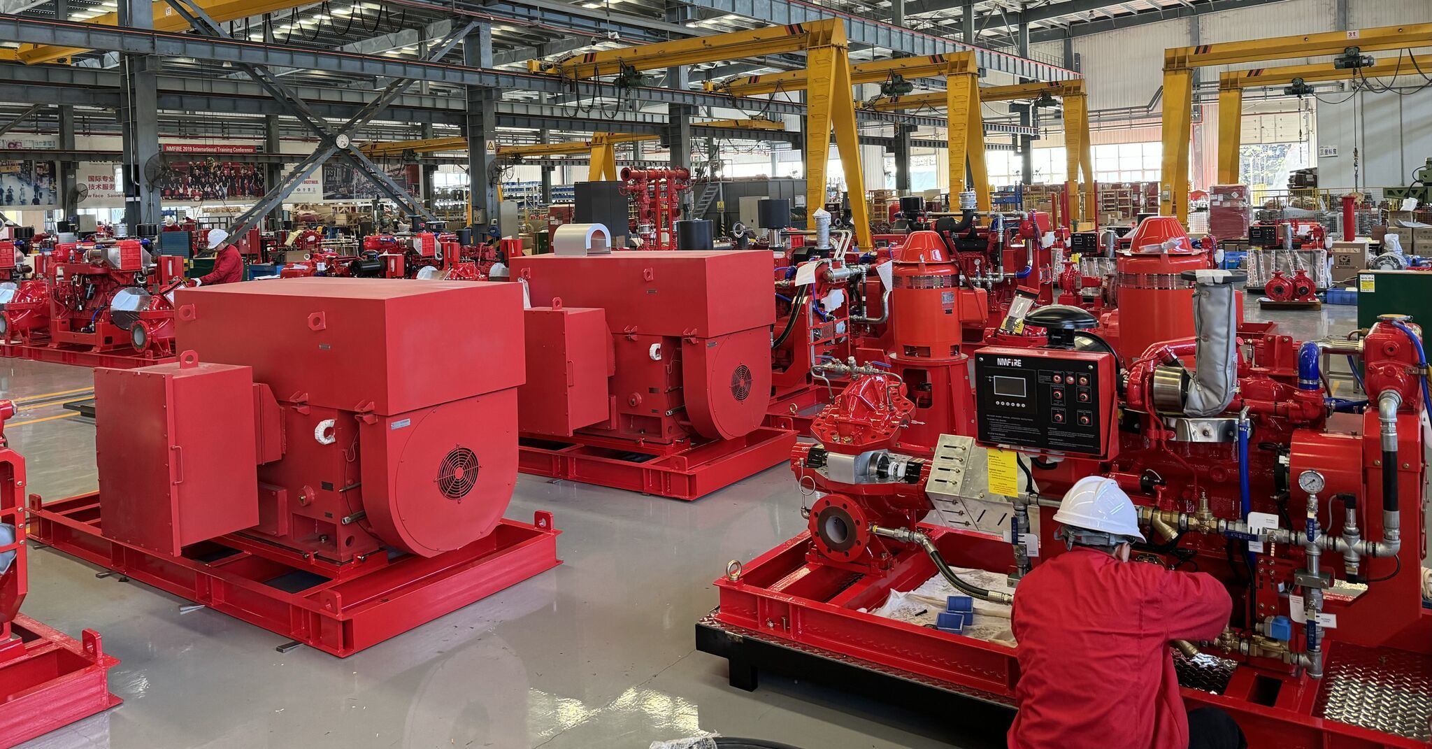 2950 RPM Speed NM6-110B Diesel Engine For Heavy-Duty Applications SCF200-150-250G 1500 GPM