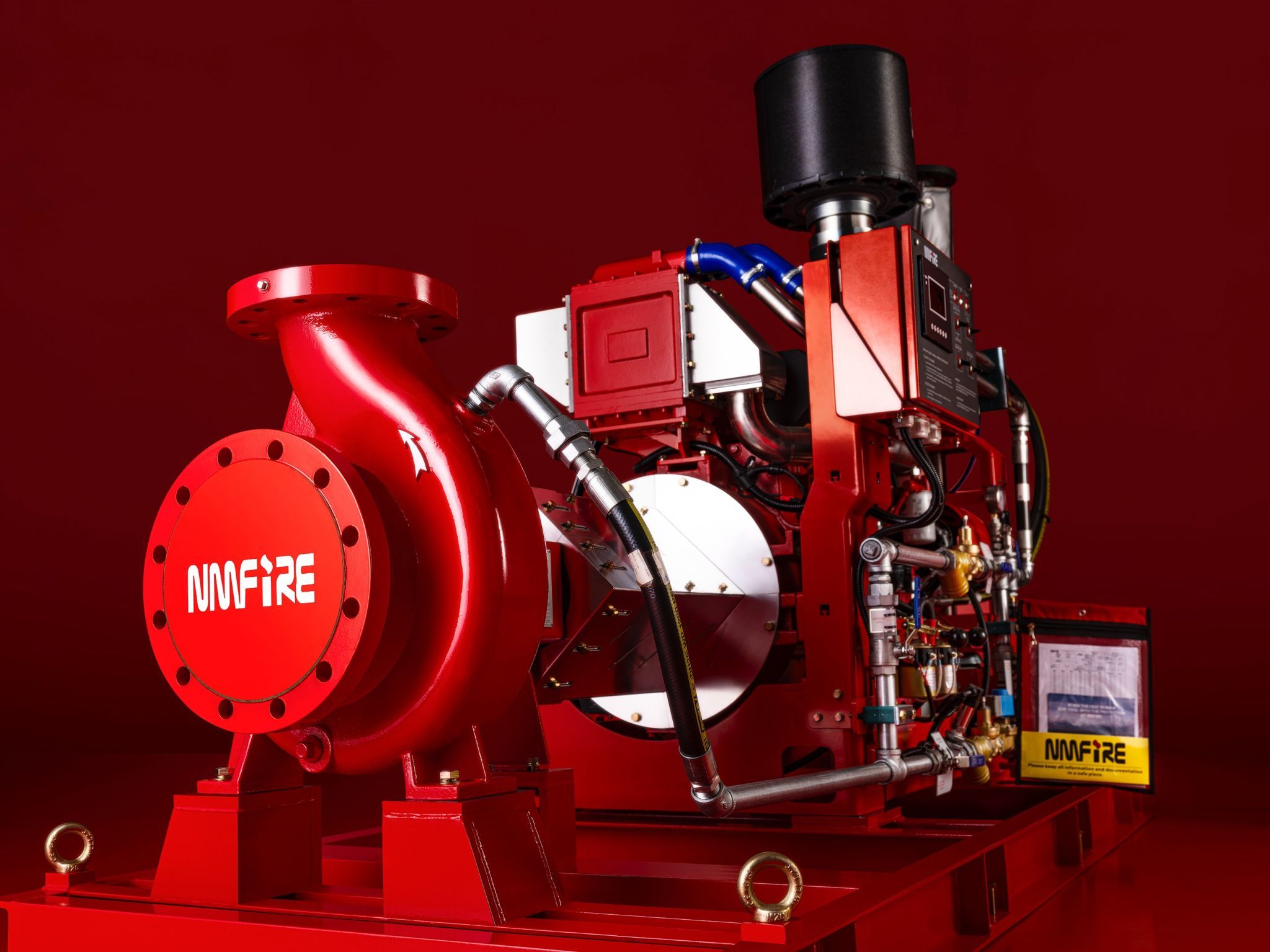 750GPM End Suction Fire Pump Driven by Fire Diesel Engine for Fire ...