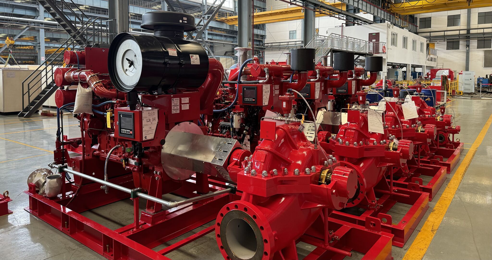 SCF250-200-600 Diesel Engine Driven Split Case Fire Pump 4500 GPM | UL ...