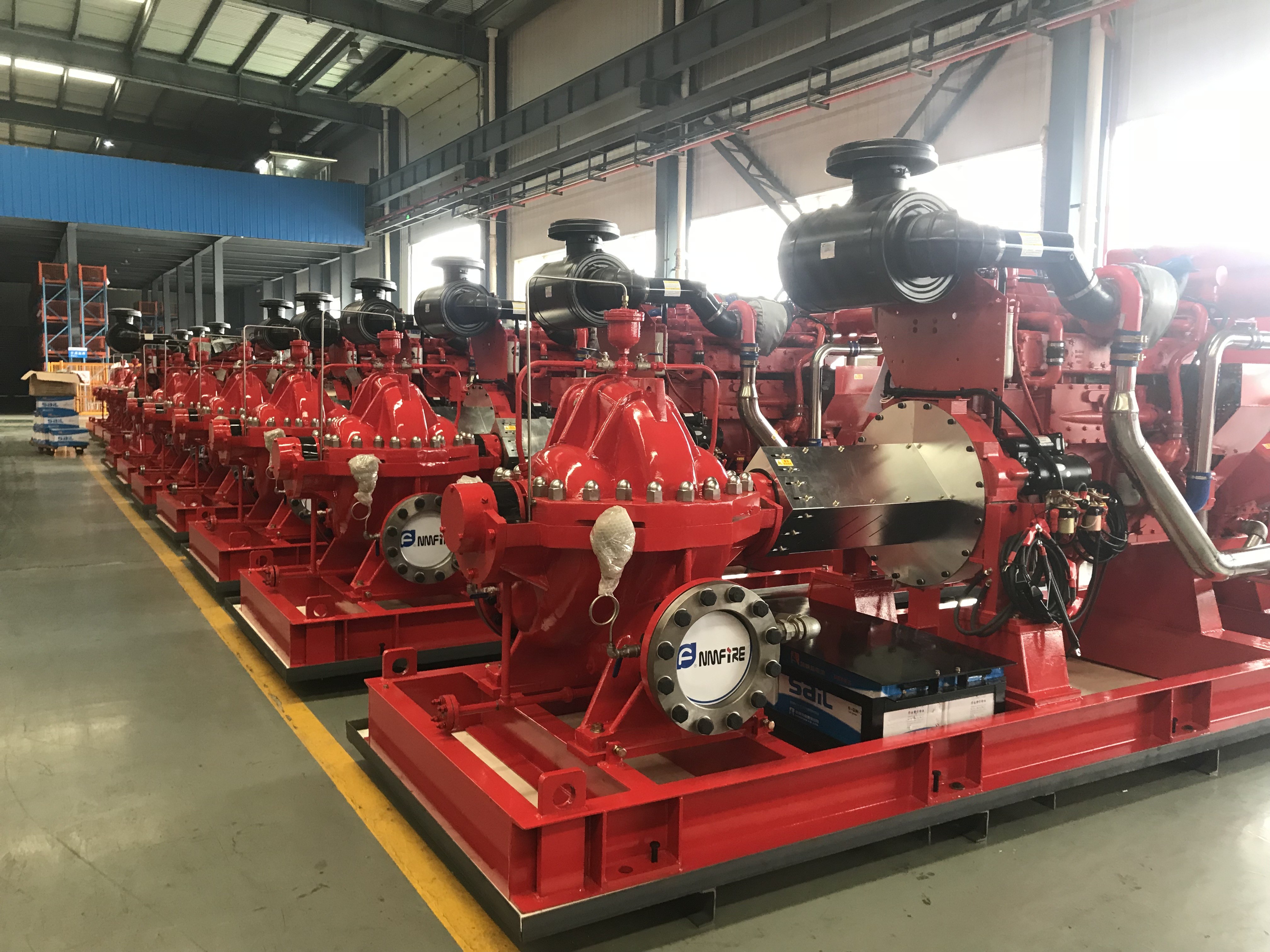 1000 GPM 175PSI FIRE DIESEL ENGINE MOTOR / FIRE PUMP AND JOCKEY PUMP ...
