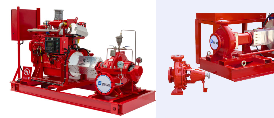 Motor Driven Electric Motor Driven Fire Pump With Eaton Cotroller UL NFPA20