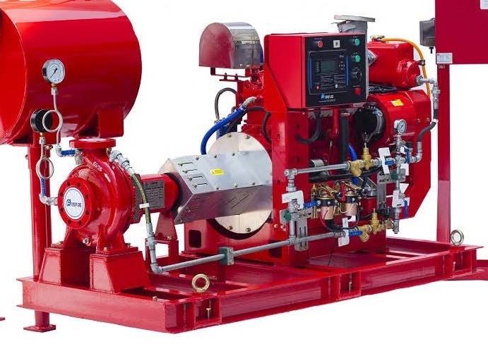 2000GPM 140PSI INDUSTRIAL DIESEL ENGINE DRIVEN FIRE PUMP UL/FM END SUCTION PUMP SET