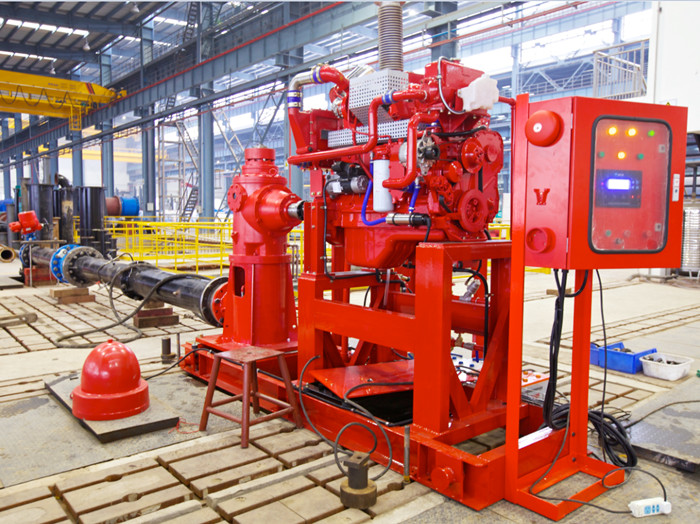 High Precision Vertical Turbine Fire Pump 2500 Usgpm For Supermarkets ...