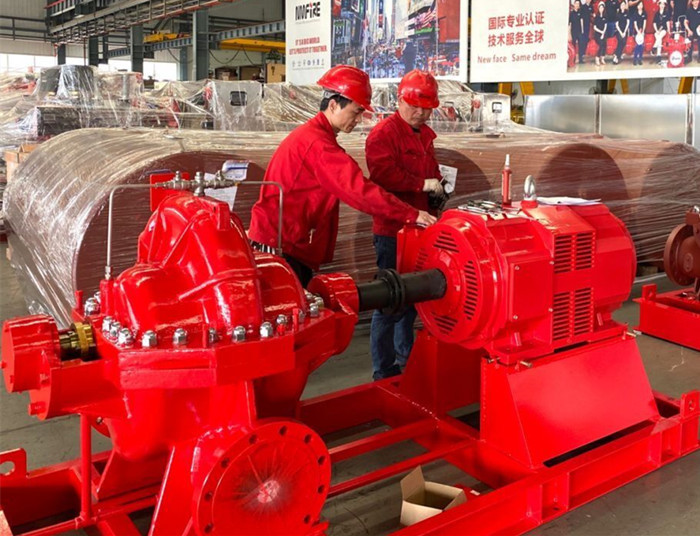 250 GPM @ 81m Electric Motor Driven End Suction Firefighting Pump Set