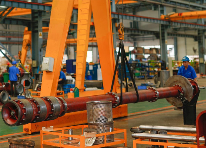 500 Usgpm Vertical Turbine Fire Pump Installation Easy With Carbon ...