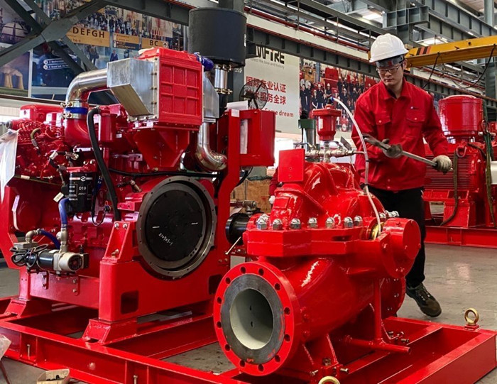1500 Gpm Centrifugal Diesel Engine Driven Fire Pump Set For Pump And ...
