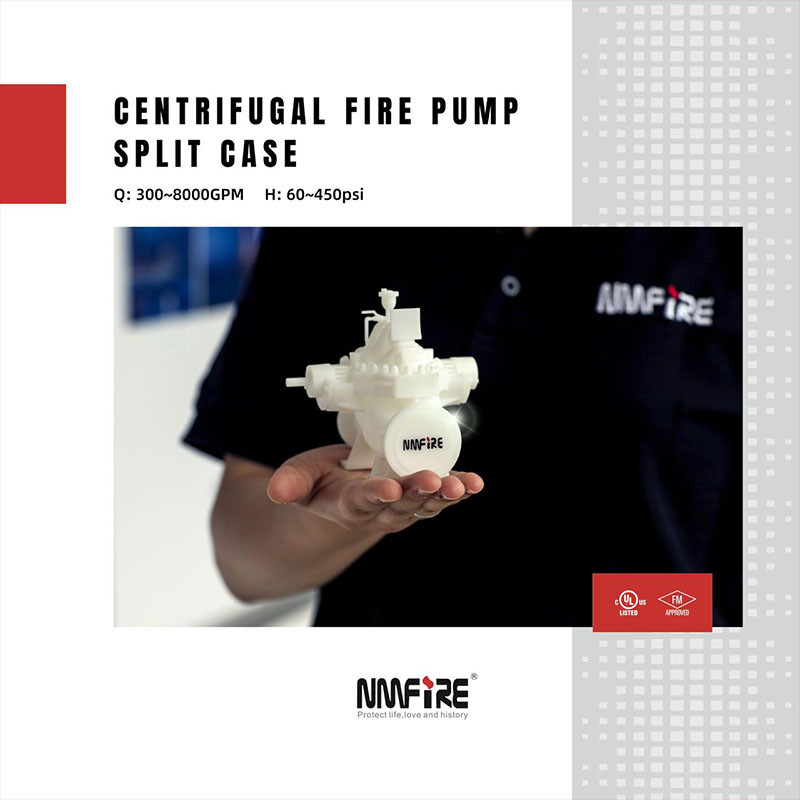 2500GPM 150PSI Split Case Fire Pump Diesel Engine TEFC IP55 IE3 ...