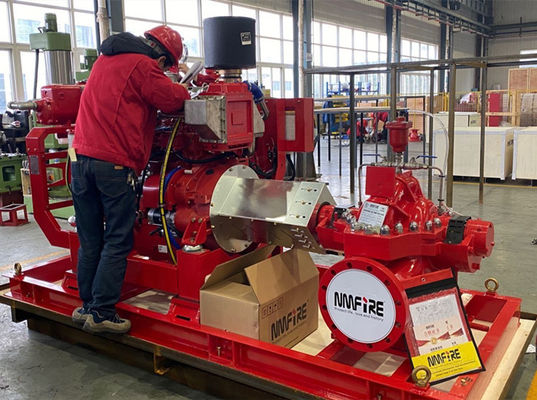 2500 GPM Fire Fighting Water Pump Driven by Diesel Engine Centrifugal ...