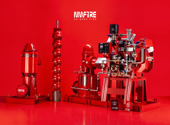 UL/FM Vertical Turbine Fire Pump 2000GPM NFPA Compliant Fire Protection Solution