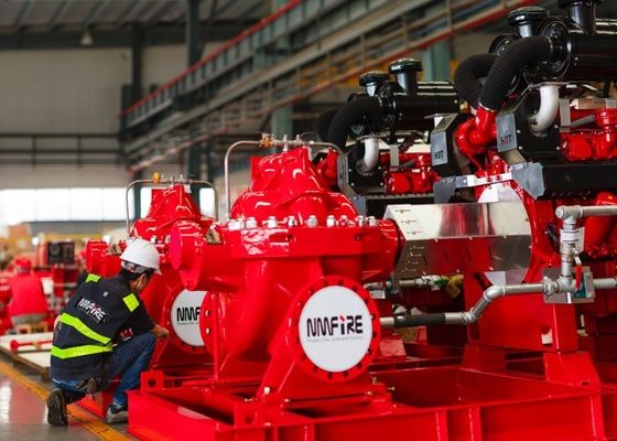 2500 GPM Fire Fighting Water Pump Driven by Diesel Engine Centrifugal ...