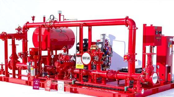Split Case Skid Mounted Fire Pump