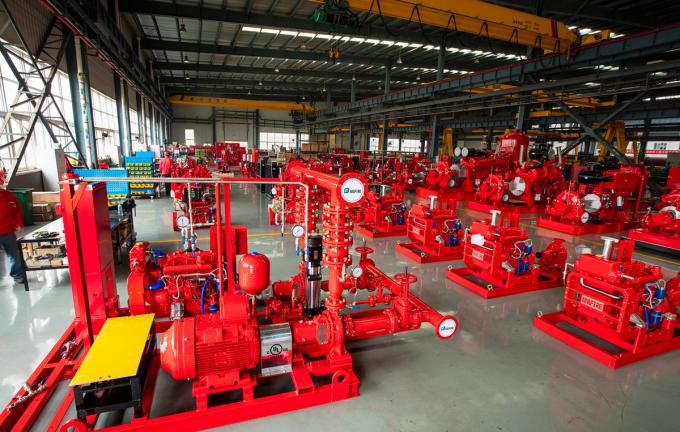 NM Fire UL listed FM Approved 1000 GPM Split Case Fire Pump with Diesel ...