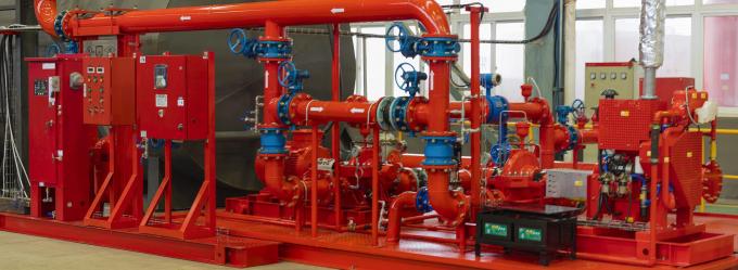 NM FIRE NFPA20 Centrifugal Fire Pump Package System With Simplifies ...