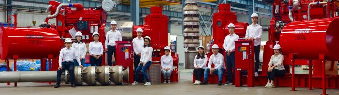 NM Fire 750 Gpm Vertical Turbine Fire Pump With Electric Motor Driven