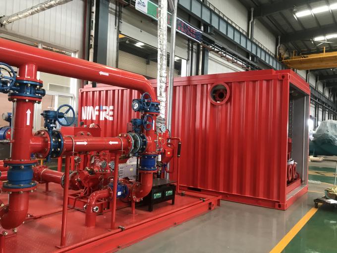 FM Approved IF05ATH-F Fire Pump Diesel Engine 74KW Power De Maas