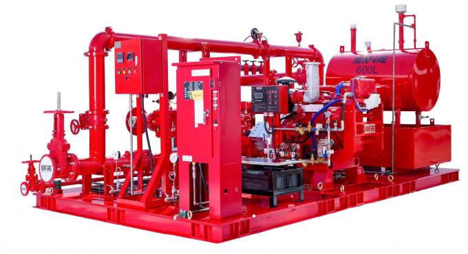 Split Case Skid Mounted Fire Pump